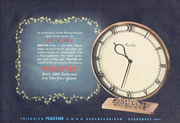 Friedrich Mauthe GmbH – Watch-Wiki